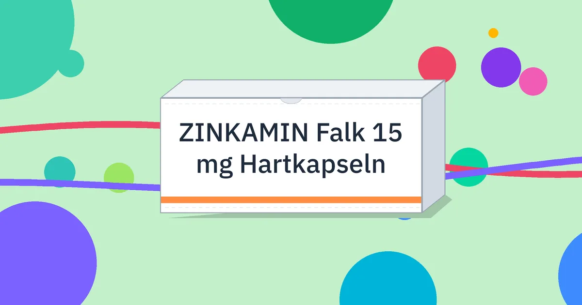 Symbolbild: Packung mit der Aufschrift ZINKAMIN Falk 15 mg Hartkapseln (PZN 07331355) – Verfügbarkeit und Bezug in Apotheken in Frankfurt am Main
