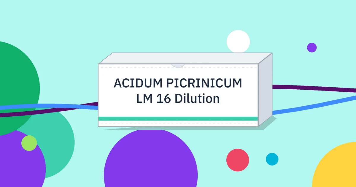 Symbolbild: Packung mit der Aufschrift ACIDUM PICRINICUM LM 16 Dilution (PZN 12753621) – Verfügbarkeit und Bezug in Apotheken in Frankfurt am Main