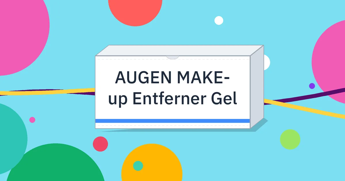 Symbolbild: Packung mit der Aufschrift AUGEN MAKE-up Entferner Gel (PZN 06154879) – Verfügbarkeit und Bezug in Apotheken in Frankfurt am Main