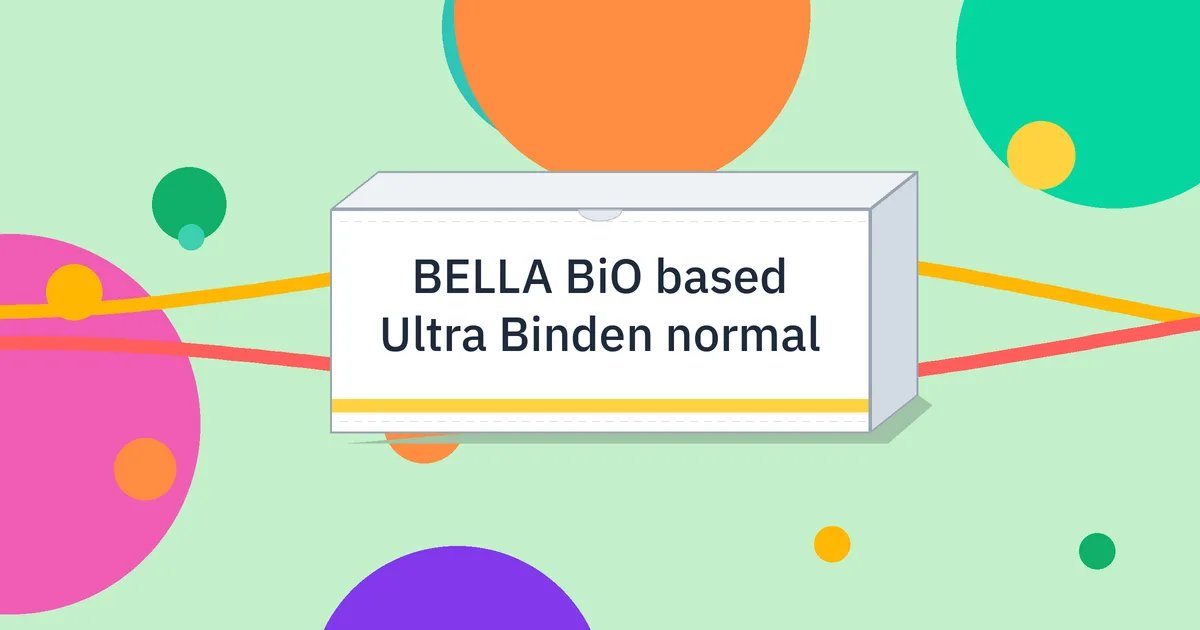 Symbolbild: Packung mit der Aufschrift BELLA BiO based Ultra Binden normal (PZN 17979413) – Verfügbarkeit und Bezug in Apotheken in Frankfurt am Main
