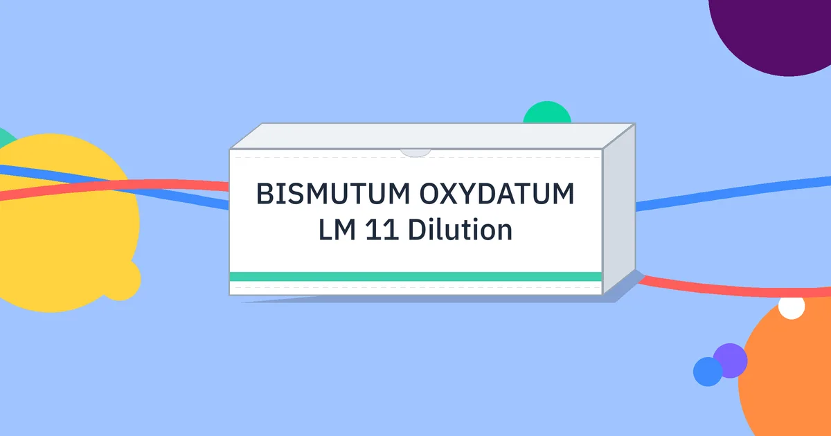 Symbolbild: Packung mit der Aufschrift BISMUTUM OXYDATUM LM 11 Dilution (PZN 13387791) – Verfügbarkeit und Bezug in Apotheken in Frankfurt am Main