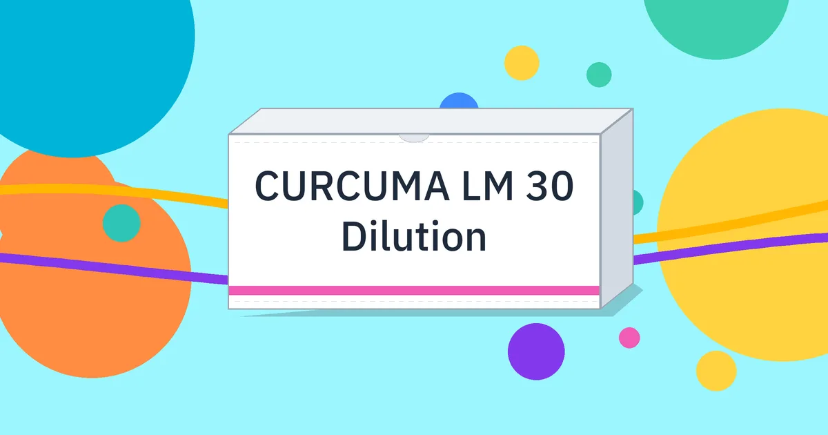 Symbolbild: Packung mit der Aufschrift CURCUMA LM 30 Dilution (PZN 12840194) – Verfügbarkeit und Bezug in Apotheken in Frankfurt am Main