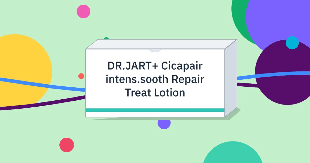Symbolbild: Packung mit der Aufschrift DR.JART+ Cicapair intens.sooth Repair Treat Lotion (PZN 19268490) – Verfügbarkeit und Bezug in Apotheken in Frankfurt am Main