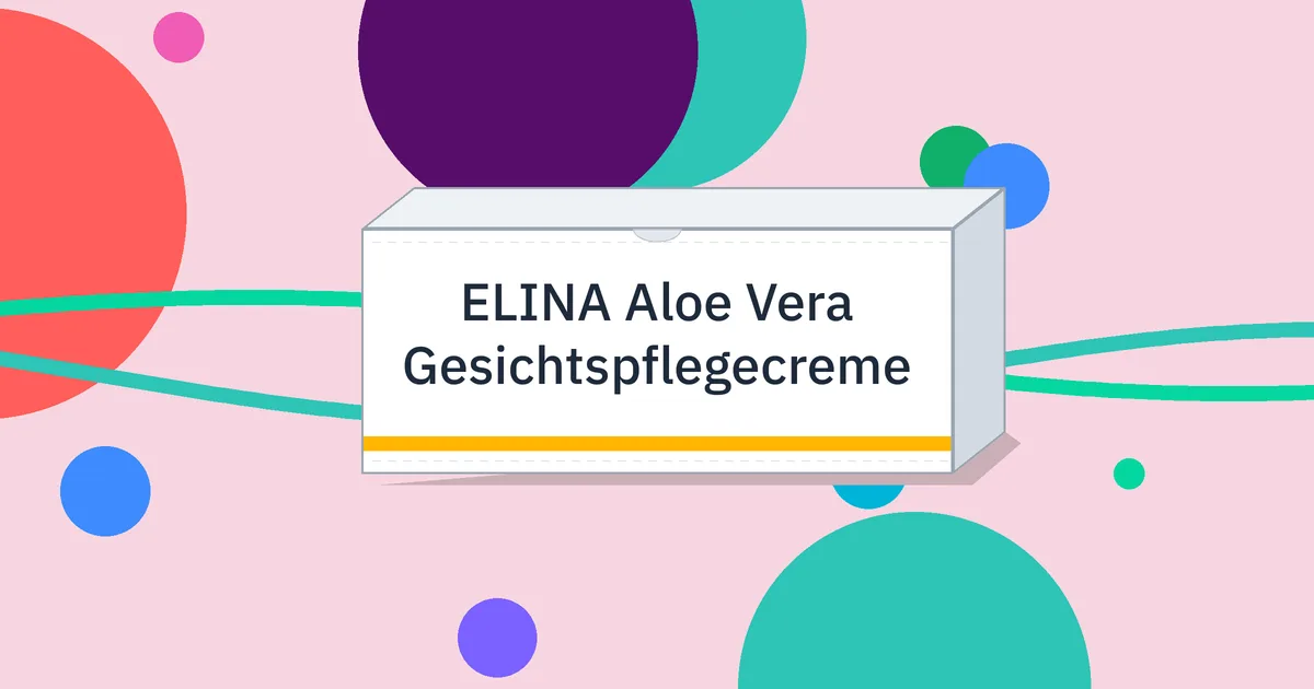 Symbolbild: Packung mit der Aufschrift ELINA Aloe Vera Gesichtspflegecreme (PZN 11193545) – Verfügbarkeit und Bezug in Apotheken in Frankfurt am Main