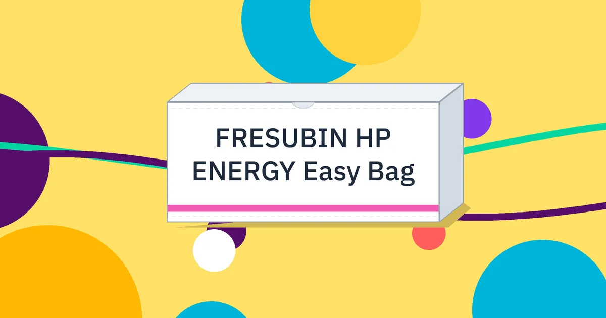 Symbolbild: Packung mit der Aufschrift FRESUBIN HP ENERGY Easy Bag (PZN 01554427) – Verfügbarkeit und Bezug in Apotheken in Frankfurt am Main