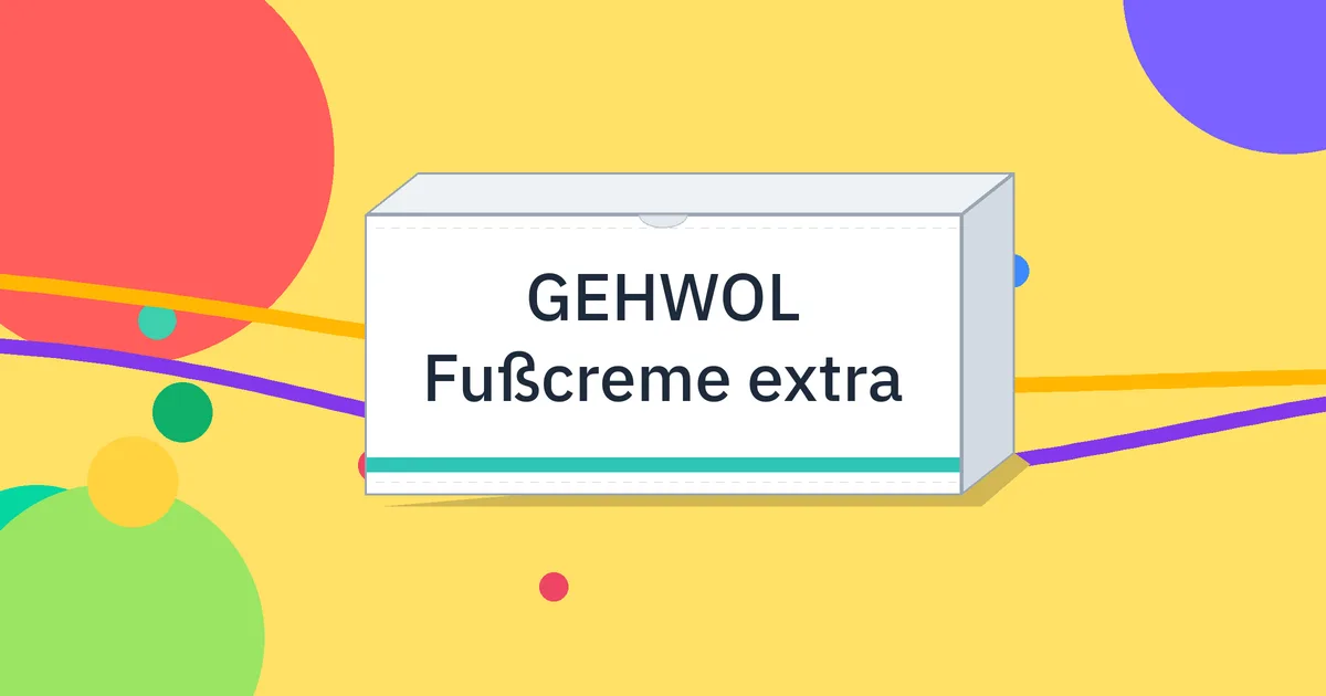 Symbolbild: Packung mit der Aufschrift GEHWOL Fußcreme extra (PZN 02178050) – Verfügbarkeit und Bezug in Apotheken in Frankfurt am Main