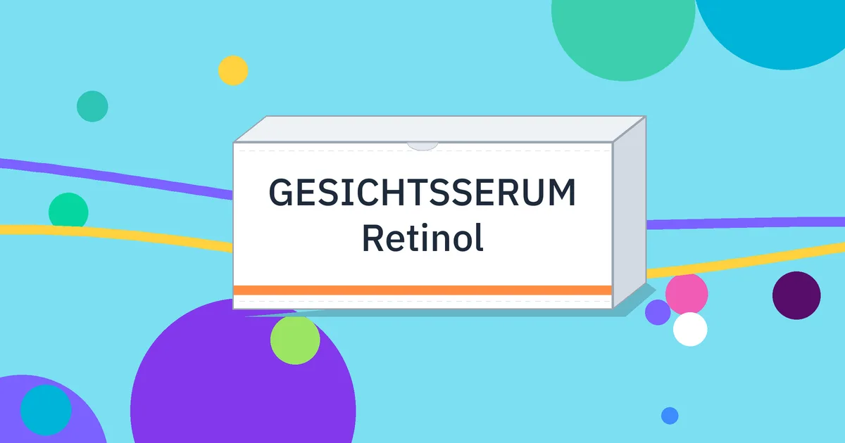 Symbolbild: Packung mit der Aufschrift GESICHTSSERUM Retinol (PZN 19213709) – Verfügbarkeit und Bezug in Apotheken in Frankfurt am Main