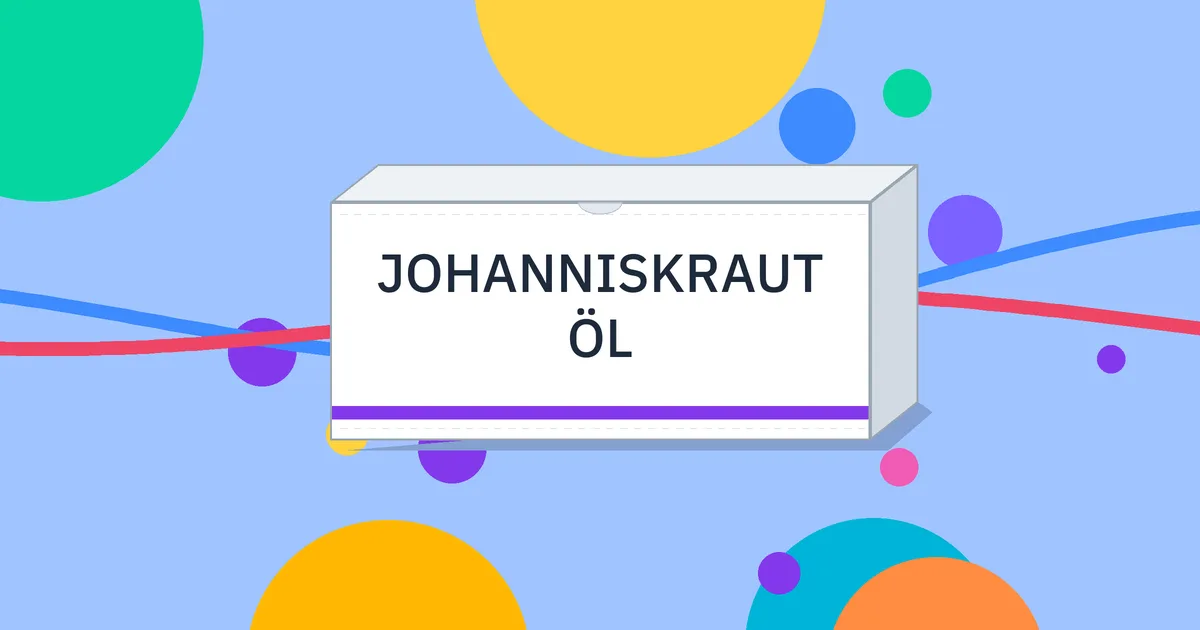 Symbolbild: Packung mit der Aufschrift JOHANNISKRAUT ÖL (PZN 04003745) – Verfügbarkeit und Bezug in Apotheken in Frankfurt am Main