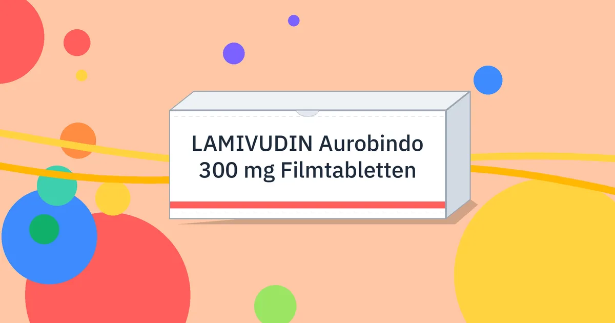 Symbolbild: Packung mit der Aufschrift LAMIVUDIN Aurobindo 300 mg Filmtabletten (PZN 00139672) – Verfügbarkeit und Bezug in Apotheken in Frankfurt am Main