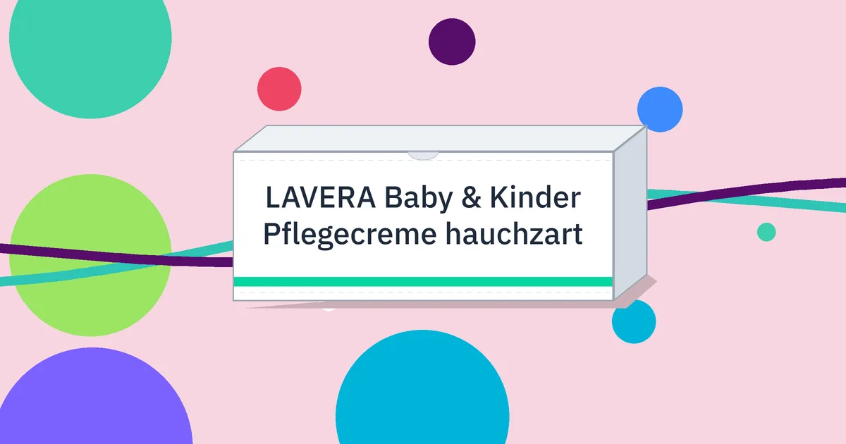 Symbolbild: Packung mit der Aufschrift LAVERA Baby & Kinder Pflegecreme hauchzart (PZN 19842664) – Verfügbarkeit und Bezug in Apotheken in Frankfurt am Main