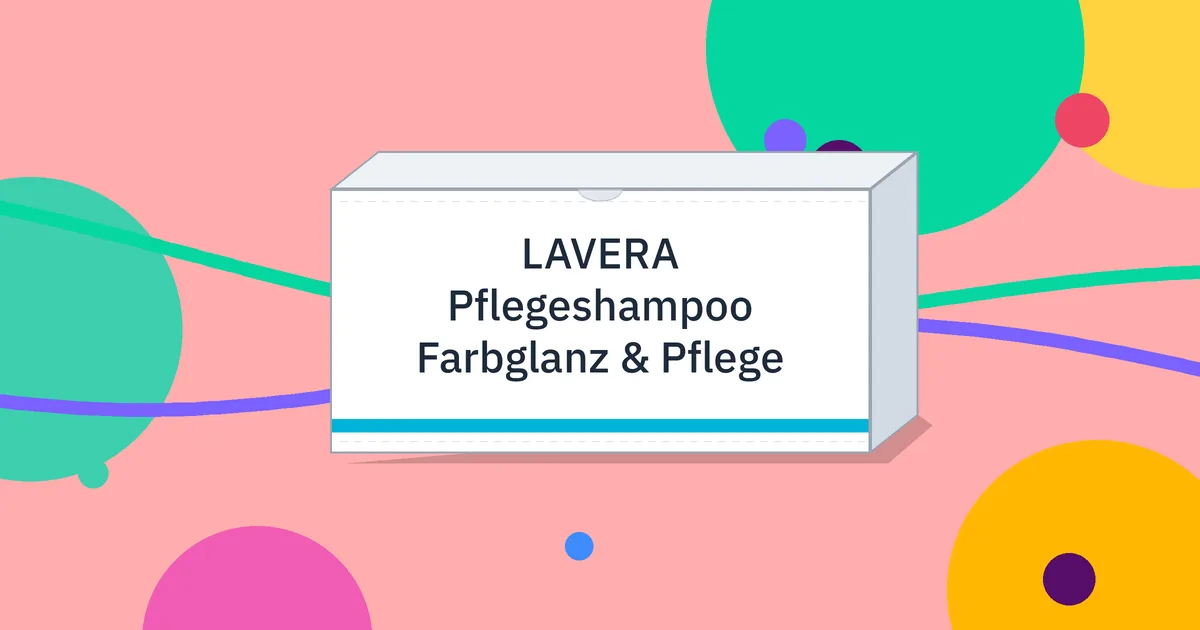 Symbolbild: Packung mit der Aufschrift LAVERA Pflegeshampoo Farbglanz & Pflege (PZN 18163145) – Verfügbarkeit und Bezug in Apotheken in Frankfurt am Main