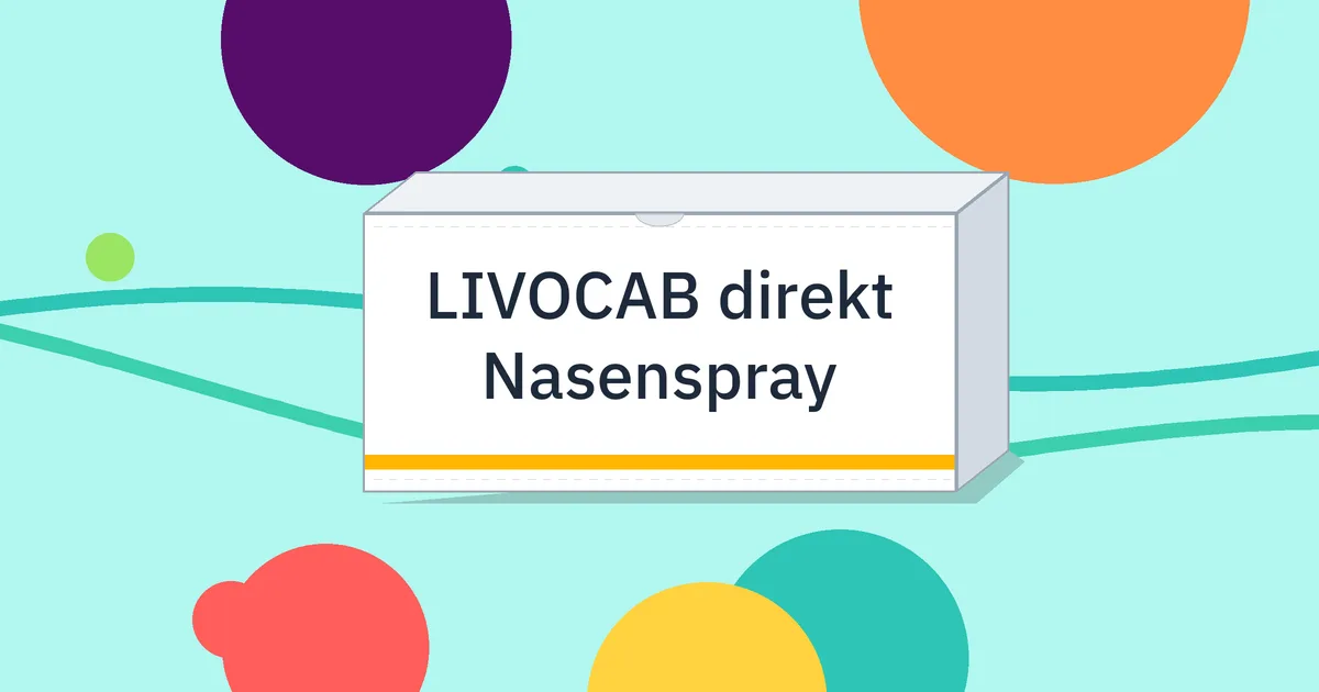 Symbolbild: Packung mit der Aufschrift LIVOCAB direkt Nasenspray (PZN 13839164) – Verfügbarkeit und Bezug in Apotheken in Frankfurt am Main