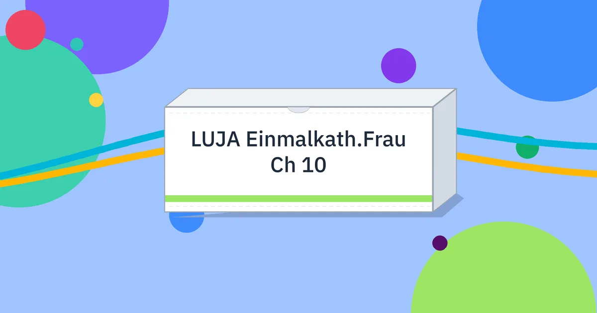 Symbolbild: Packung mit der Aufschrift LUJA Einmalkath.Frau Ch 10 (PZN 19360209) – Verfügbarkeit und Bezug in Apotheken in Frankfurt am Main