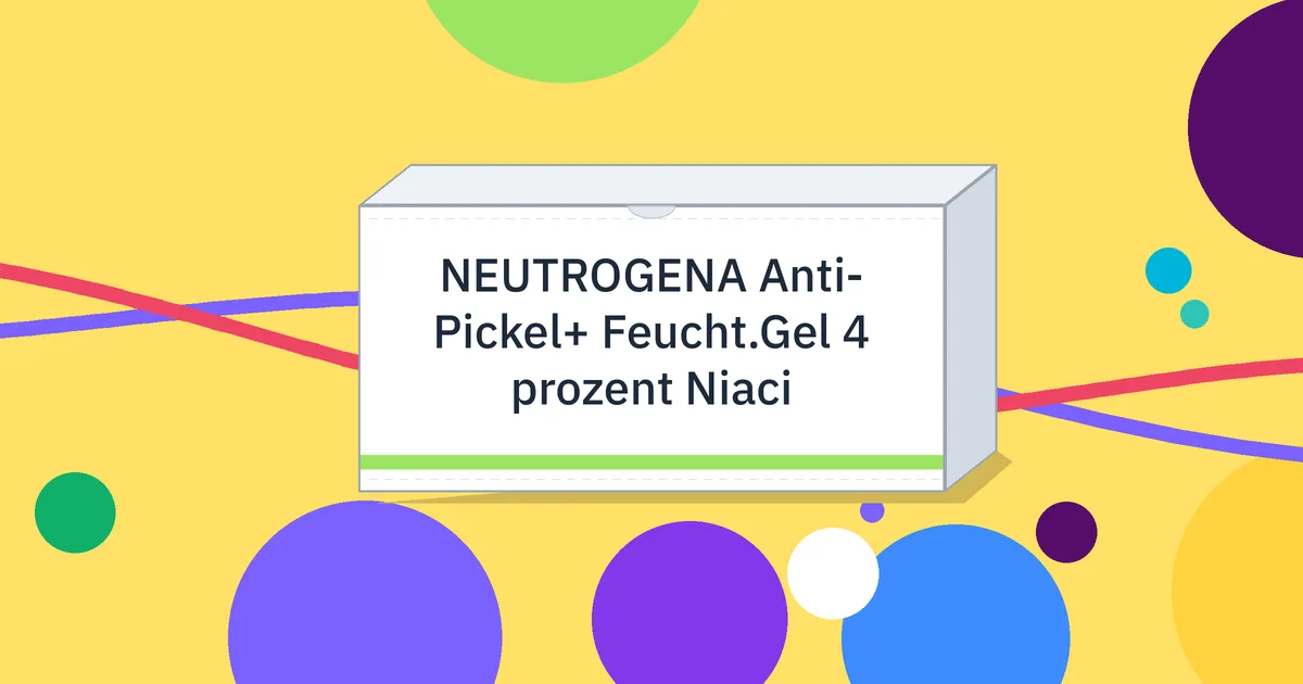 Symbolbild: Packung mit der Aufschrift NEUTROGENA Anti-Pickel+ Feucht.Gel 4 prozent Niaci (PZN 19468740) – Verfügbarkeit und Bezug in Apotheken in Frankfurt am Main