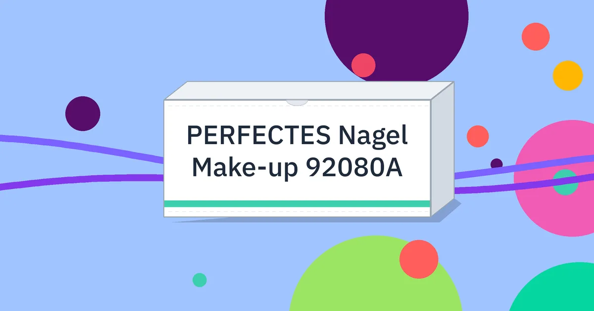 Symbolbild: Packung mit der Aufschrift PERFECTES Nagel Make-up 92080A (PZN 11108605) – Verfügbarkeit und Bezug in Apotheken in Frankfurt am Main