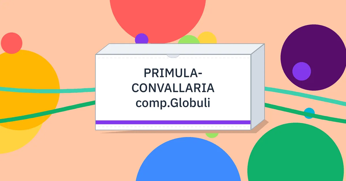 Symbolbild: Packung mit der Aufschrift PRIMULA-CONVALLARIA comp.Globuli (PZN 08787146) – Verfügbarkeit und Bezug in Apotheken in Frankfurt am Main