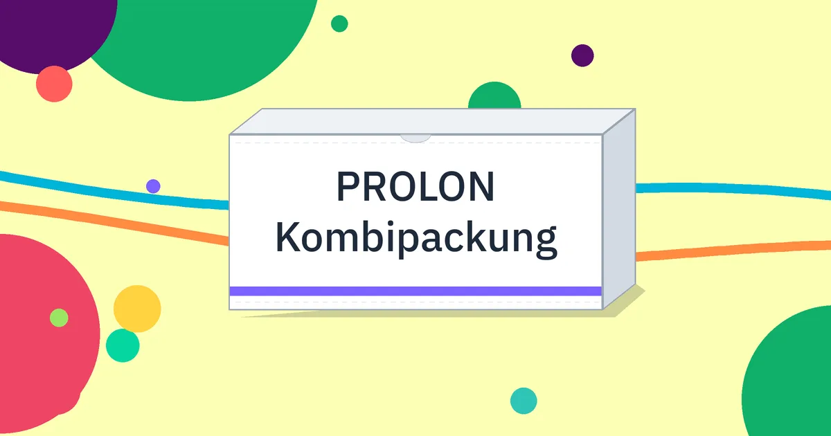 Symbolbild: Packung mit der Aufschrift PROLON Kombipackung (PZN 15889769) – Verfügbarkeit und Bezug in Apotheken in Frankfurt am Main