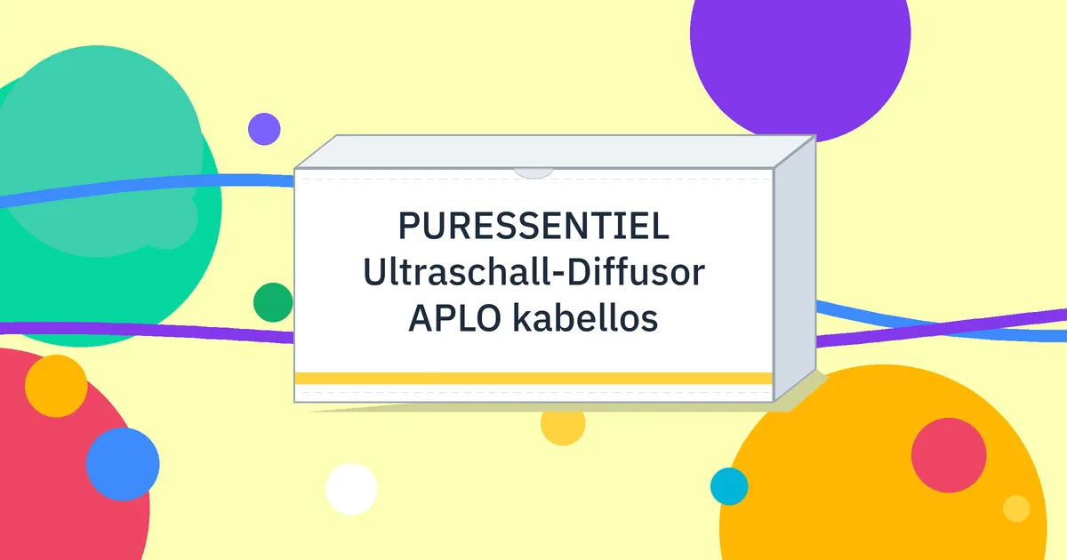Symbolbild: Packung mit der Aufschrift PURESSENTIEL Ultraschall-Diffusor APLO kabellos (PZN 18705209) – Verfügbarkeit und Bezug in Apotheken in Frankfurt am Main