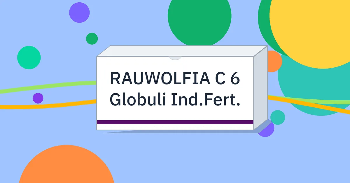 Symbolbild: Packung mit der Aufschrift RAUWOLFIA C 6 Globuli Ind.Fert. (PZN 17680648) – Verfügbarkeit und Bezug in Apotheken in Frankfurt am Main