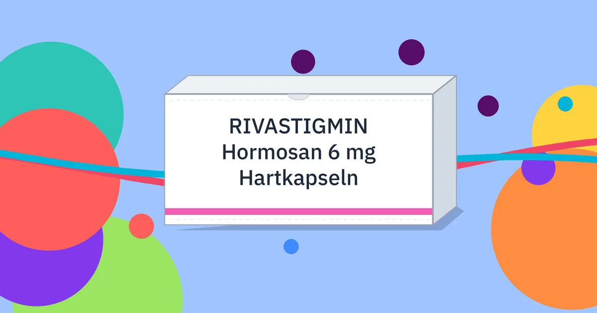 Symbolbild: Packung mit der Aufschrift RIVASTIGMIN Hormosan 6 mg Hartkapseln (PZN 09724159) – Verfügbarkeit und Bezug in Apotheken in Frankfurt am Main