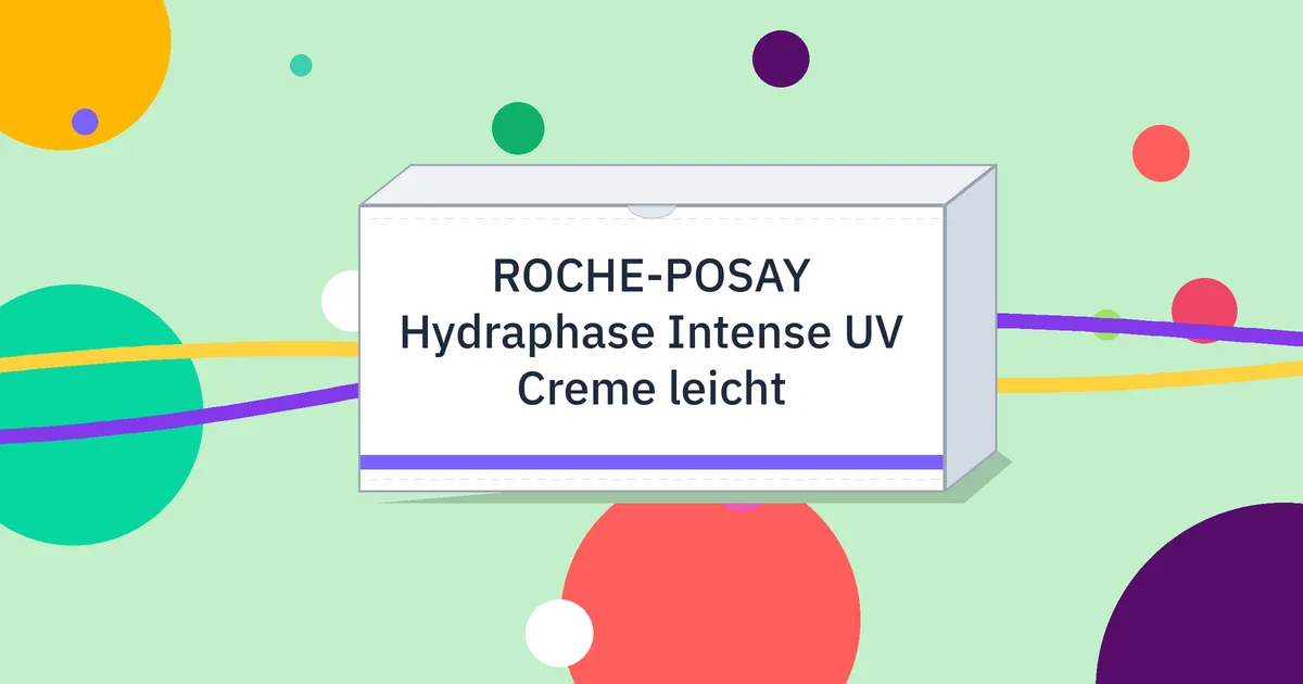 Symbolbild: Packung mit der Aufschrift ROCHE-POSAY Hydraphase Intense UV Creme leicht (PZN 09068330) – Verfügbarkeit und Bezug in Apotheken in Frankfurt am Main