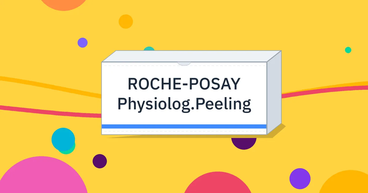 Symbolbild: Packung mit der Aufschrift ROCHE-POSAY Physiolog.Peeling (PZN 05350087) – Verfügbarkeit und Bezug in Apotheken in Frankfurt am Main