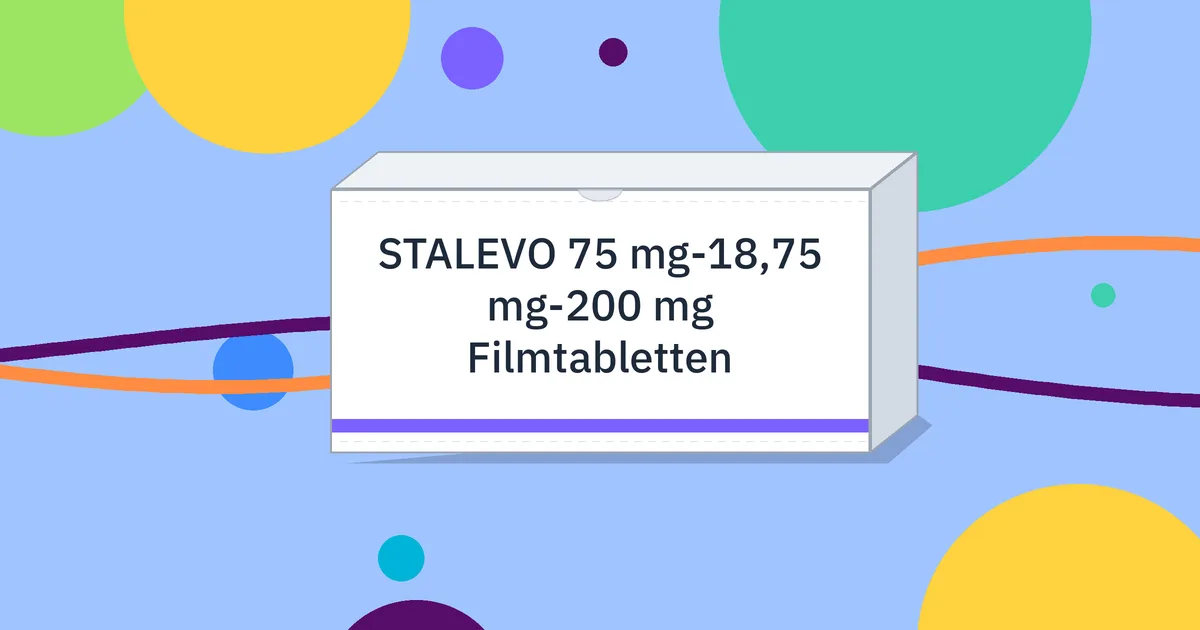 Symbolbild: Packung mit der Aufschrift STALEVO 75 mg-18,75 mg-200 mg Filmtabletten (PZN 00206411) – Verfügbarkeit und Bezug in Apotheken in Frankfurt am Main