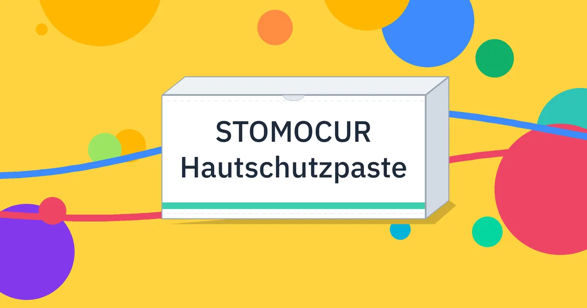 Symbolbild: Packung mit der Aufschrift STOMOCUR Hautschutzpaste (PZN 14267847) – Verfügbarkeit und Bezug in Apotheken in Frankfurt am Main