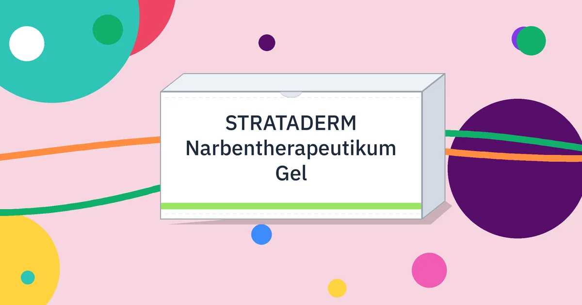 Symbolbild: Packung mit der Aufschrift STRATADERM Narbentherapeutikum Gel (PZN 10740494) – Verfügbarkeit und Bezug in Apotheken in Frankfurt am Main