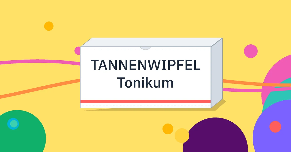 Symbolbild: Packung mit der Aufschrift TANNENWIPFEL Tonikum (PZN 19525604) – Verfügbarkeit und Bezug in Apotheken in Frankfurt am Main