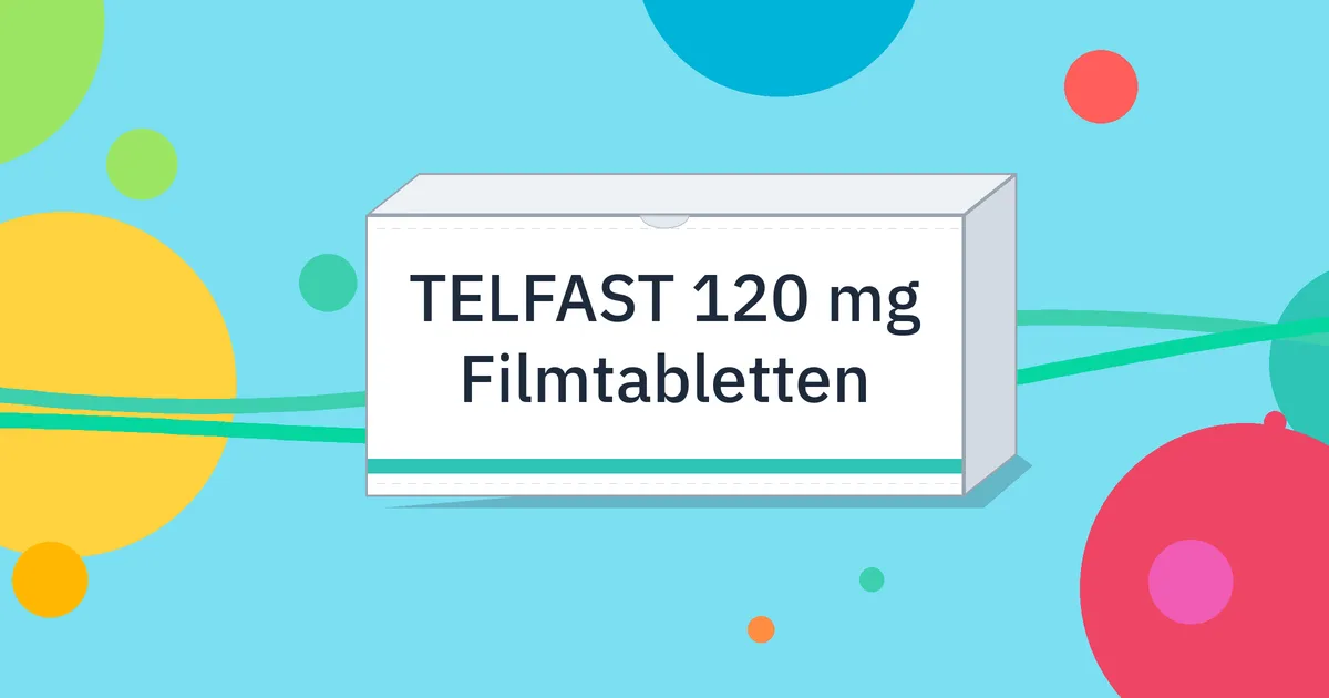 Symbolbild: Packung mit der Aufschrift TELFAST 120 mg Filmtabletten (PZN 09686163) – Verfügbarkeit und Bezug in Apotheken in Frankfurt am Main