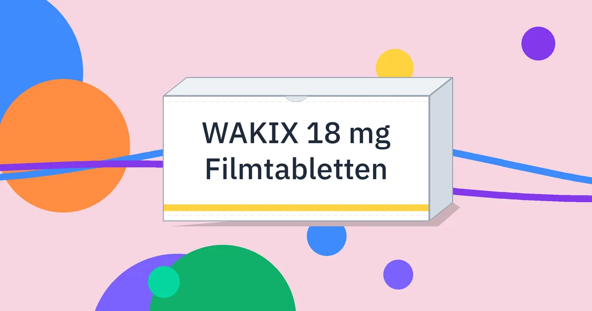 Symbolbild: Packung mit der Aufschrift WAKIX 18 mg Filmtabletten (PZN 17394842) – Verfügbarkeit und Bezug in Apotheken in Frankfurt am Main
