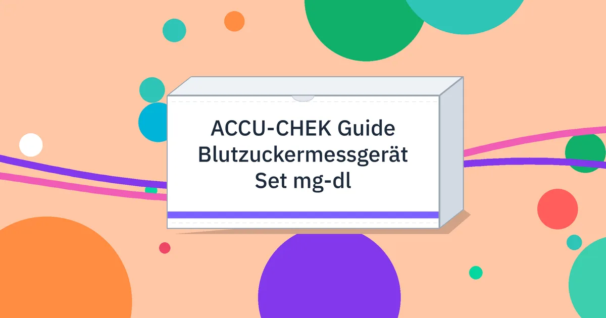 Symbolbild: Packung mit der Aufschrift ACCU-CHEK Guide Blutzuckermessgerät Set mg-dl (PZN 11664921) – Verfügbarkeit und Bezug in Apotheken in Frankfurt am Main