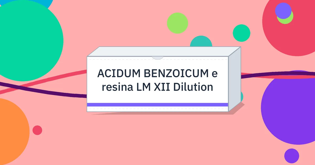 Symbolbild: Packung mit der Aufschrift ACIDUM BENZOICUM e resina LM XII Dilution (PZN 02673370) – Verfügbarkeit und Bezug in Apotheken in Frankfurt am Main