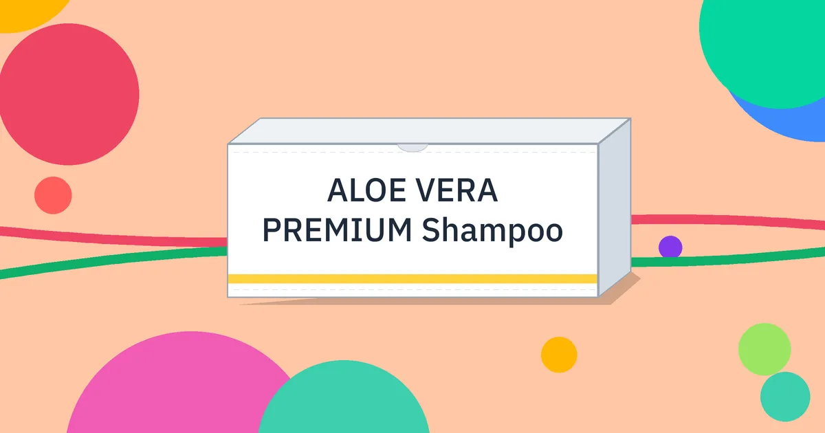 Symbolbild: Packung mit der Aufschrift ALOE VERA PREMIUM Shampoo (PZN 02398521) – Verfügbarkeit und Bezug in Apotheken in Frankfurt am Main