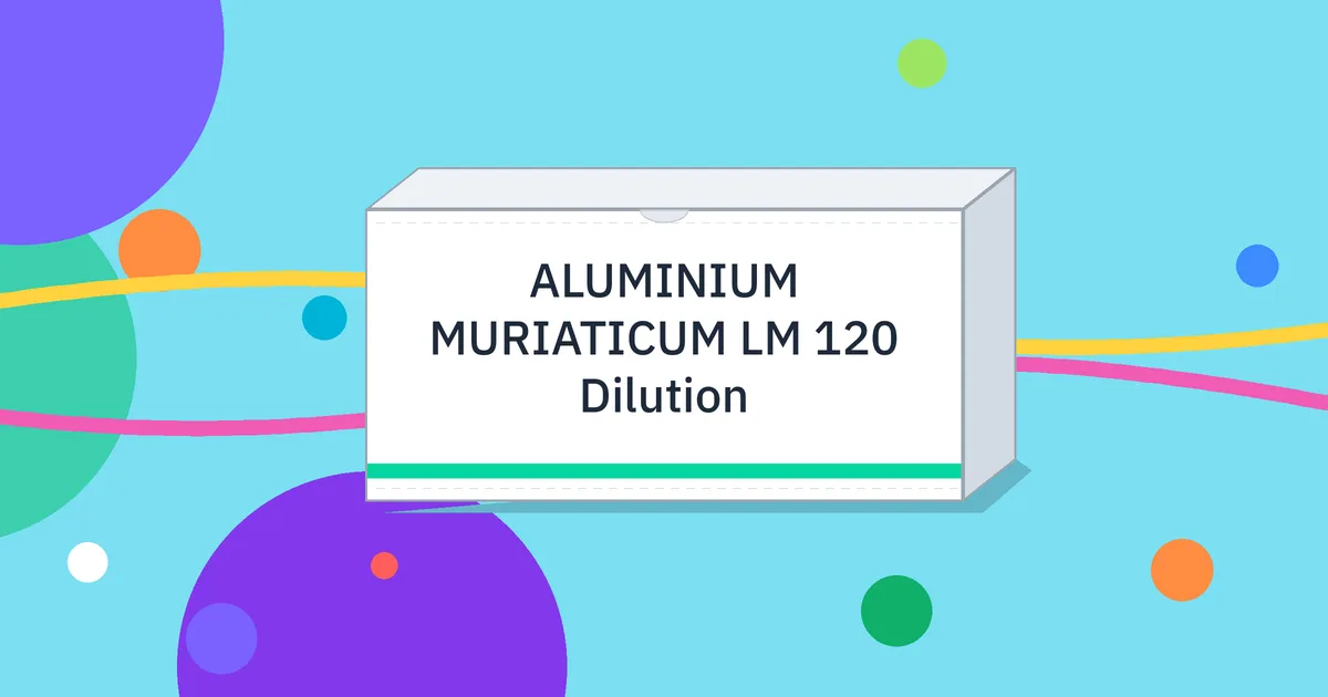 Symbolbild: Packung mit der Aufschrift ALUMINIUM MURIATICUM LM 120 Dilution (PZN 13317017) – Verfügbarkeit und Bezug in Apotheken in Frankfurt am Main