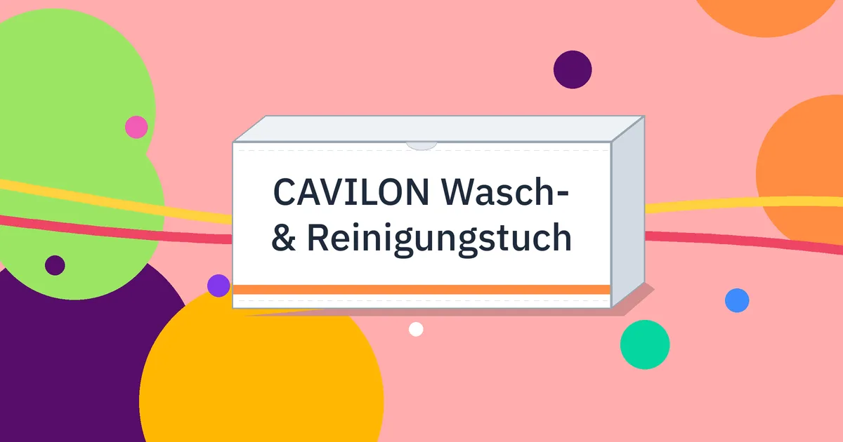 Symbolbild: Packung mit der Aufschrift CAVILON Wasch- & Reinigungstuch (PZN 14233529) – Verfügbarkeit und Bezug in Apotheken in Frankfurt am Main