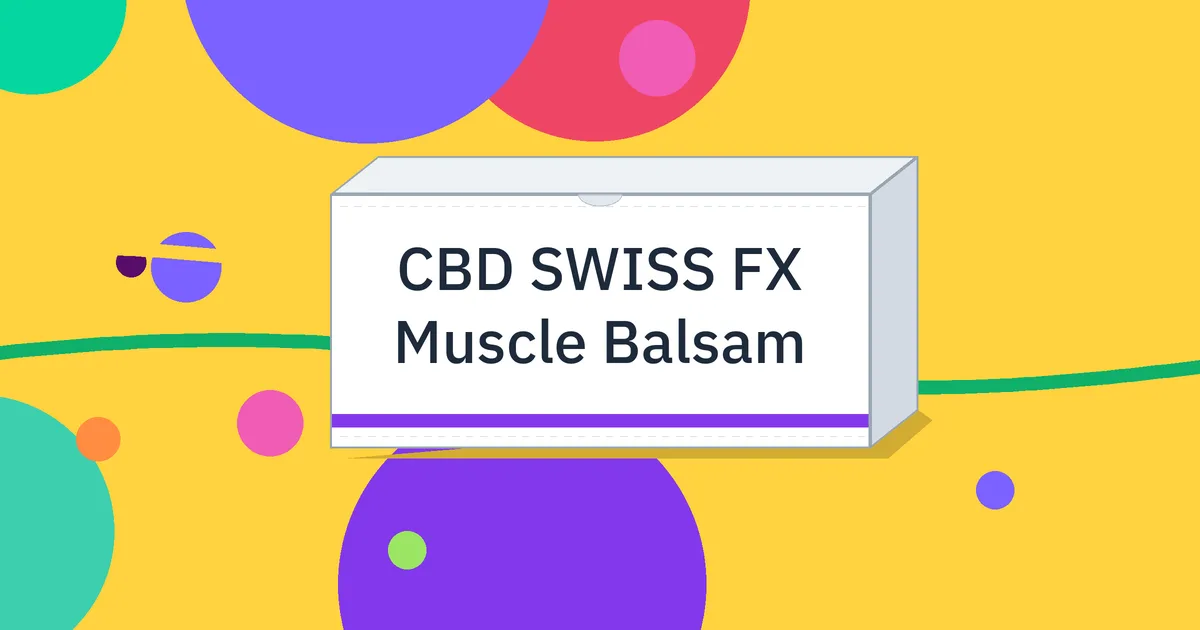 Symbolbild: Packung mit der Aufschrift CBD SWISS FX Muscle Balsam (PZN 17614309) – Verfügbarkeit und Bezug in Apotheken in Frankfurt am Main