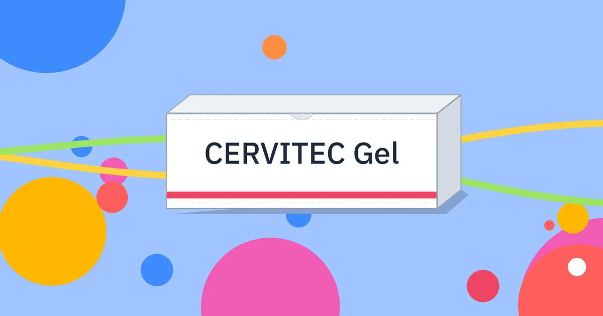 Symbolbild: Packung mit der Aufschrift CERVITEC Gel (PZN 06067471) – Verfügbarkeit und Bezug in Apotheken in Frankfurt am Main