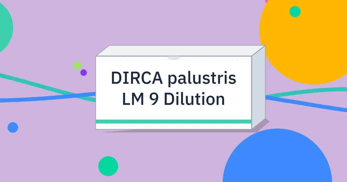 Symbolbild: Packung mit der Aufschrift DIRCA palustris LM 9 Dilution (PZN 13465597) – Verfügbarkeit und Bezug in Apotheken in Frankfurt am Main