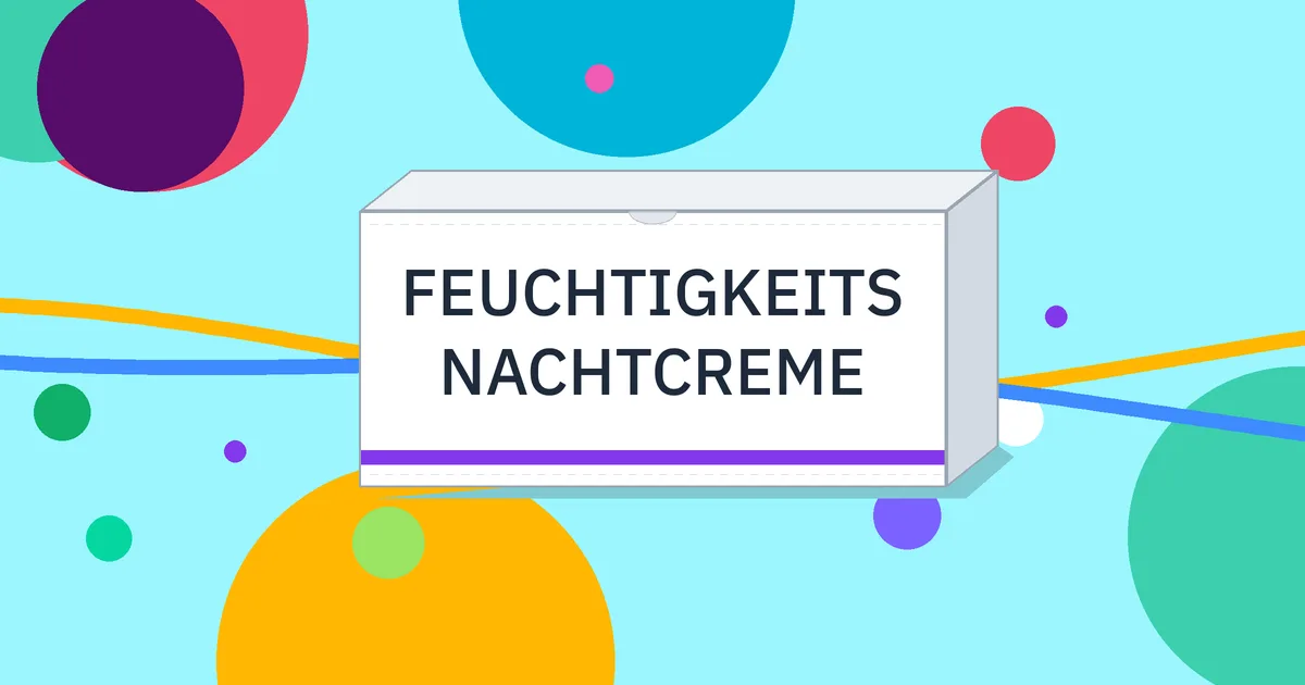 Symbolbild: Packung mit der Aufschrift FEUCHTIGKEITS NACHTCREME (PZN 04381140) – Verfügbarkeit und Bezug in Apotheken in Frankfurt am Main