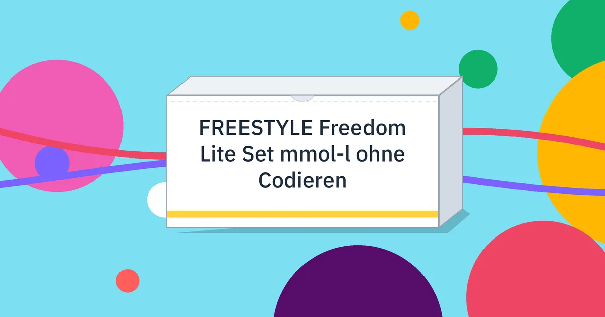 Symbolbild: Packung mit der Aufschrift FREESTYLE Freedom Lite Set mmol-l ohne Codieren (PZN 19399861) – Verfügbarkeit und Bezug in Apotheken in Frankfurt am Main