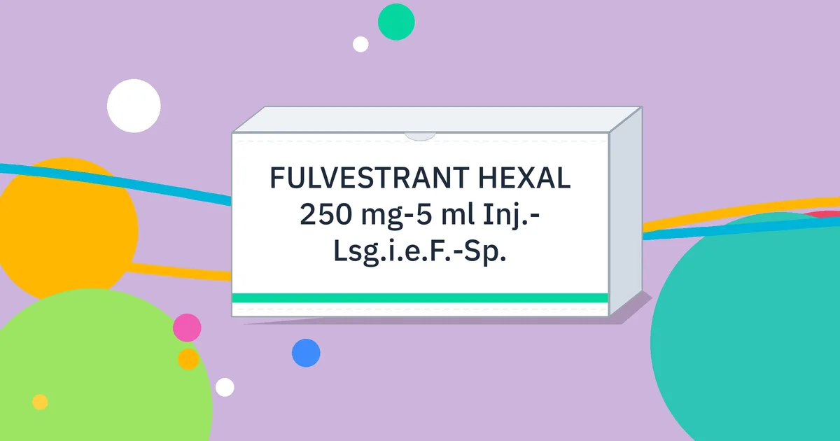 Symbolbild: Packung mit der Aufschrift FULVESTRANT HEXAL 250 mg-5 ml Inj.-Lsg.i.e.F.-Sp. (PZN 18028217) – Verfügbarkeit und Bezug in Apotheken in Frankfurt am Main