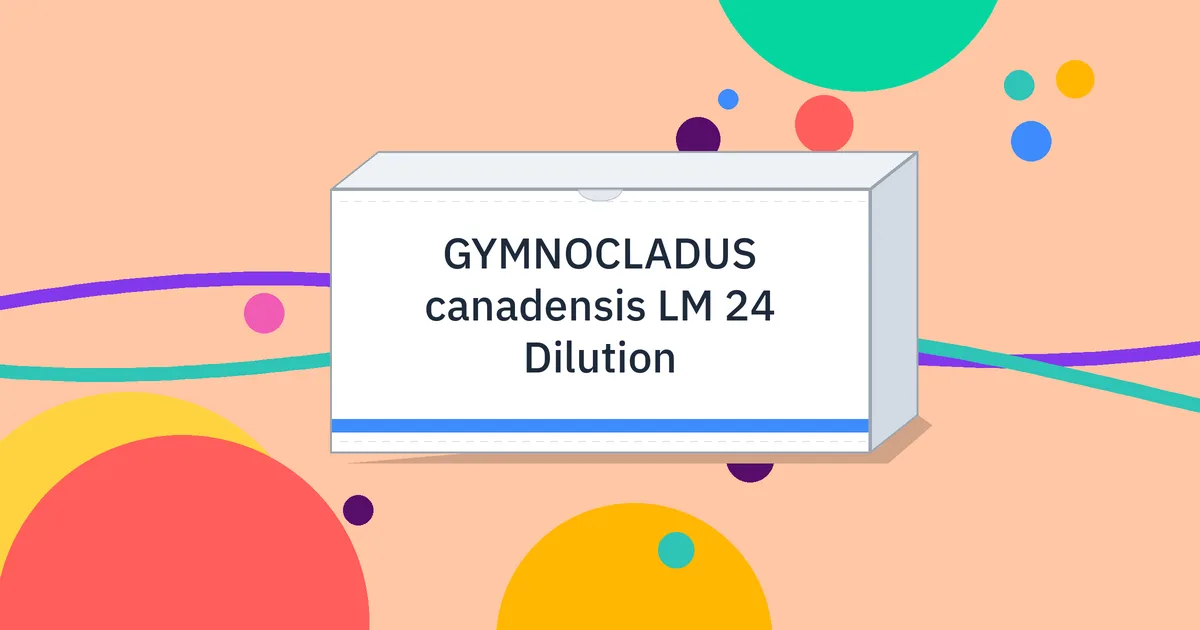 Symbolbild: Packung mit der Aufschrift GYMNOCLADUS canadensis LM 24 Dilution (PZN 13549012) – Verfügbarkeit und Bezug in Apotheken in Frankfurt am Main