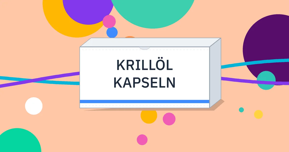 Symbolbild: Packung mit der Aufschrift KRILLÖL KAPSELN (PZN 09240088) – Verfügbarkeit und Bezug in Apotheken in Frankfurt am Main
