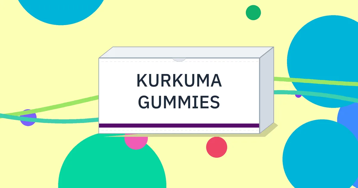 Symbolbild: Packung mit der Aufschrift KURKUMA GUMMIES (PZN 18298738) – Verfügbarkeit und Bezug in Apotheken in Frankfurt am Main