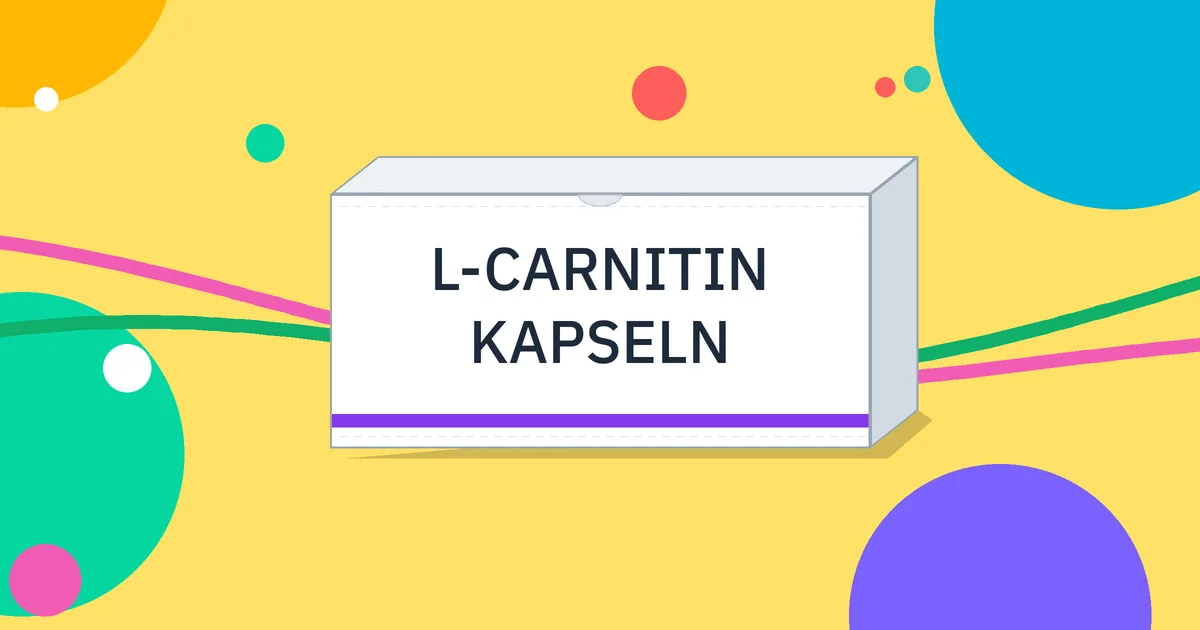 Symbolbild: Packung mit der Aufschrift L-CARNITIN KAPSELN (PZN 02520324) – Verfügbarkeit und Bezug in Apotheken in Frankfurt am Main
