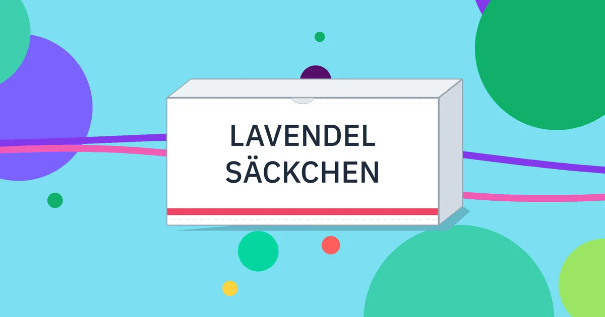 Symbolbild: Packung mit der Aufschrift LAVENDEL SÄCKCHEN (PZN 09373027) – Verfügbarkeit und Bezug in Apotheken in Frankfurt am Main