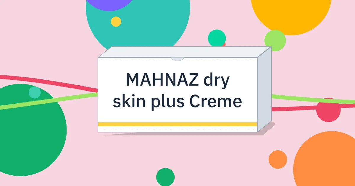 Symbolbild: Packung mit der Aufschrift MAHNAZ dry skin plus Creme (PZN 00244848) – Verfügbarkeit und Bezug in Apotheken in Frankfurt am Main
