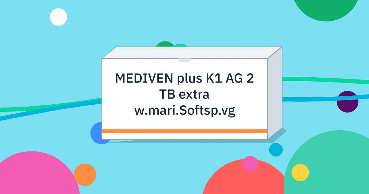 Symbolbild: Packung mit der Aufschrift MEDIVEN plus K1 AG 2 TB extra w.mari.Softsp.vg (PZN 15066080) – Verfügbarkeit und Bezug in Apotheken in Frankfurt am Main